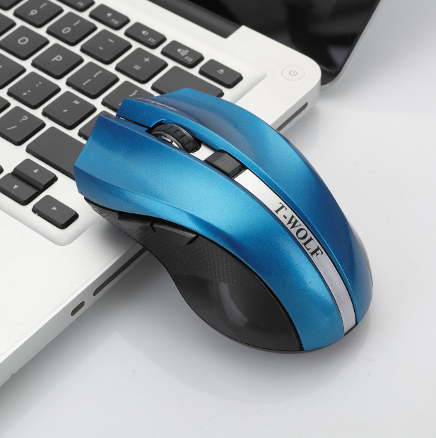 Office wireless mouse 6-button silent computer peripheral wireless ...