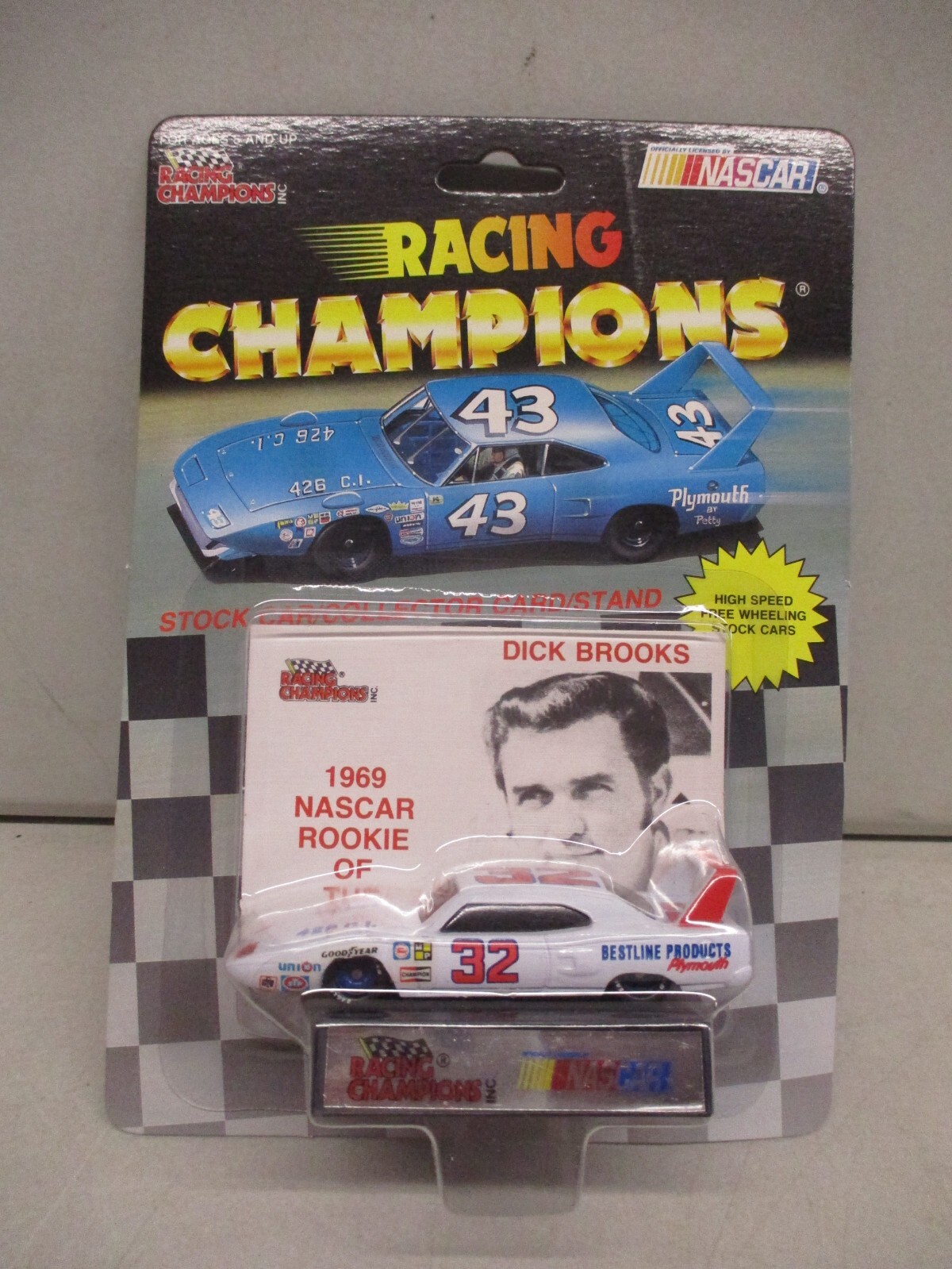 1991 Racing Champions Dick Brooks Plymouth Superbird AB | eBay