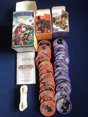 Clout Fantasy Centaurs vs Goblins Game Starter 30 chips Sealed Hidden ...