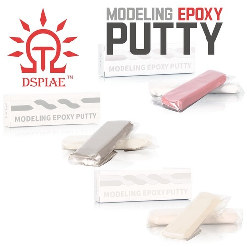 DSPIAE: Epoxy Putty - Modeling Hobby Putty - White : Black : Peach | eBay