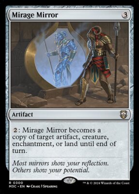 Mirage Mirror MTG Commander Modern Horizons 3 Rare NM x1 - Magic Card ...