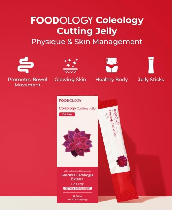 FOODOLOGY Coleology Cutting Jelly 25g 10 Sticks Healthy Weight Loss ...