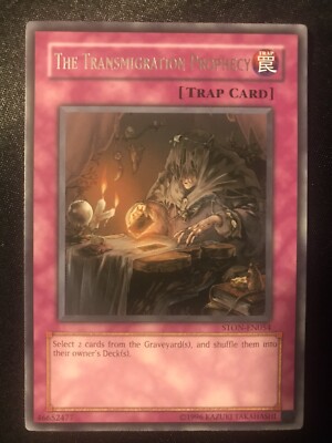 The Transmigration Prophecy Yugioh Card STON-EN054 Great Condition | eBay