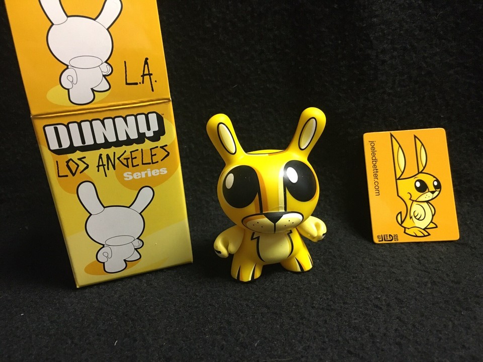 Kidrobot Dunny Los Angeles Series 3” Inch Joe Ledbetter Designer Action ...