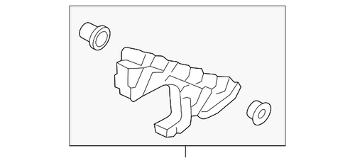 Genuine Kia Side Bracket 86613-D5000 | eBay