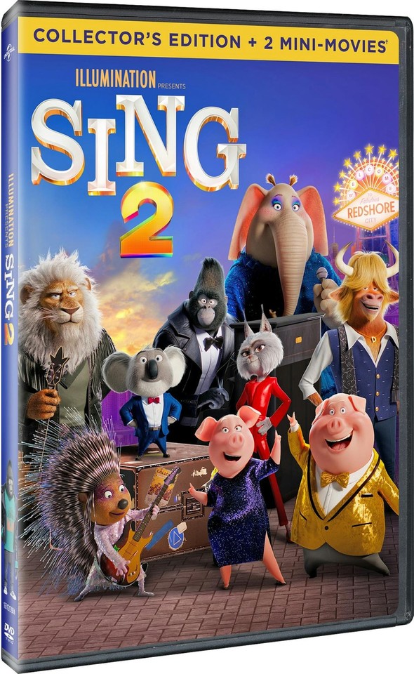 Sing 2 DVD Matthew McConaughey NEW 191329152812| eBay