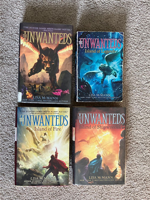 UNWANTEDS BY LISA MCMANN -- BOOK 1, 3, 4, 5 | eBay