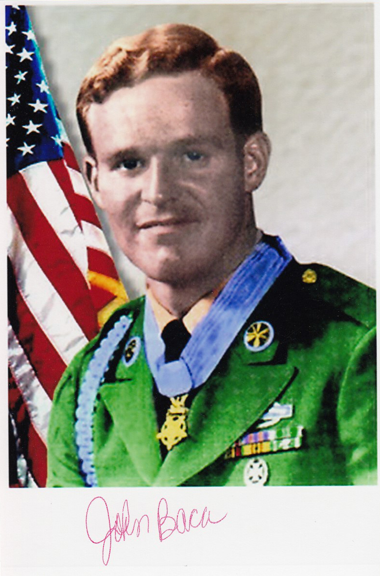 John Baca Vietnam Medal of Honor SIGNED 4x6 PHOTO AUTOGRAPHED MOH | eBay