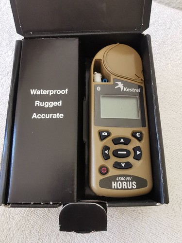 Kestrel 4500NV Horus ATrag Ballistics: Olive Drab With Bluetooth NEW ...