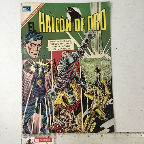 SPANISH MEXICAN COMICS EL HALCON DE ORO #115 NOVARO MEXICO = DC ...