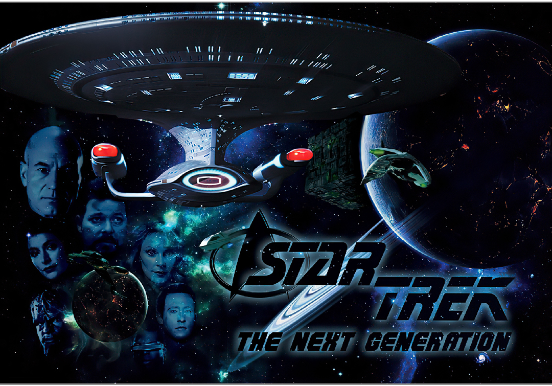 Star Trek The Next Generation Pinball Machine Custom Translite #2 STTNG ...