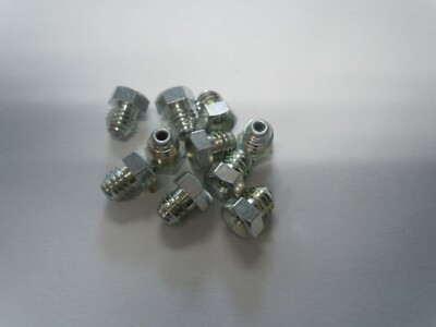 M6-1 Straight Steel Zinc Flush Grease fitting. Lot of 10 pieces | eBay