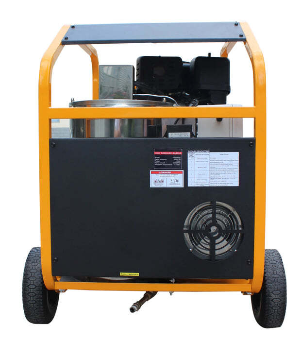 AGT Hot Water High Pressure Washer Machine 3000 PSI 6.5HP Washer Diesel ...