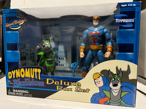 Dynomutt & Blue Falcon Deluxe Box Set Figure x 2 - Toynami - Hanna ...