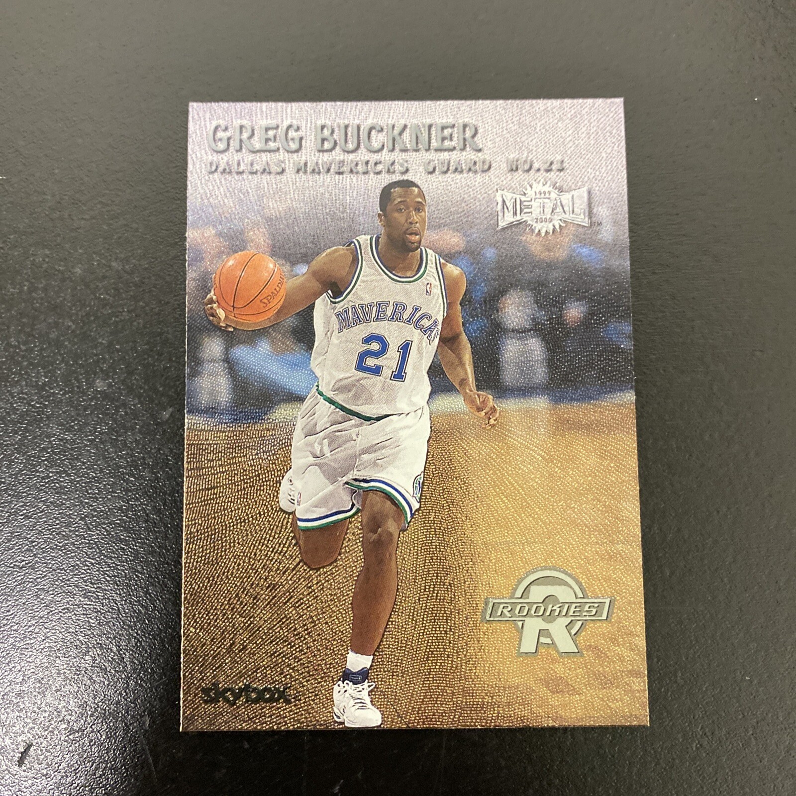 1999-00 Metal Dallas Mavericks Basketball Card #162 Greg Buckner Rookie ...