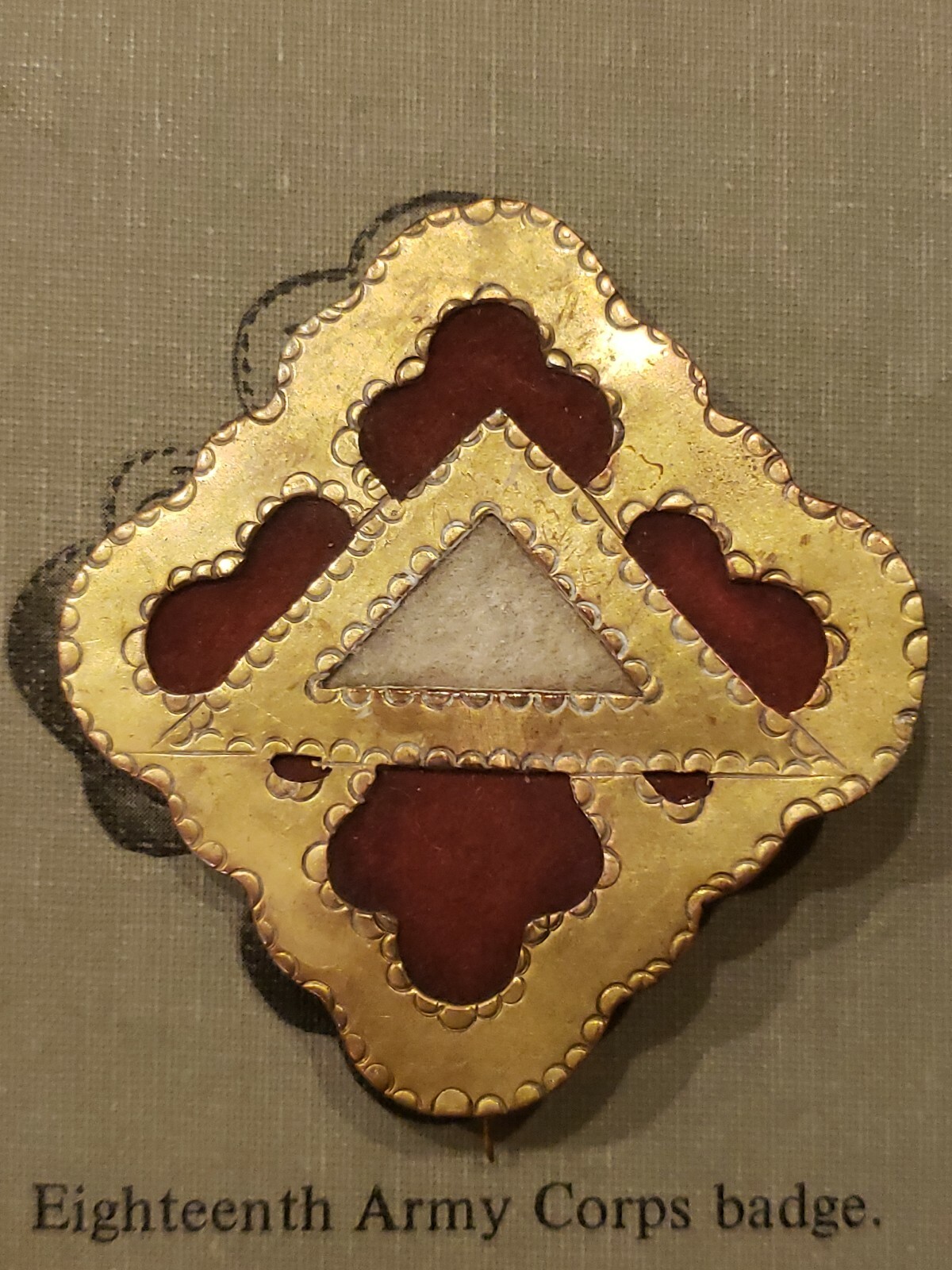 Civil War 18th/4th Corps badge 1st and 2nd division | eBay