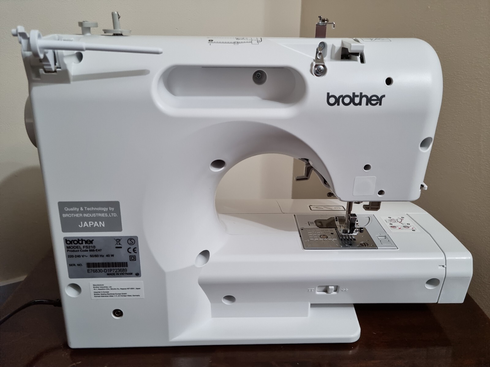 Brother FS210 Sewing Machine White | eBay UK
