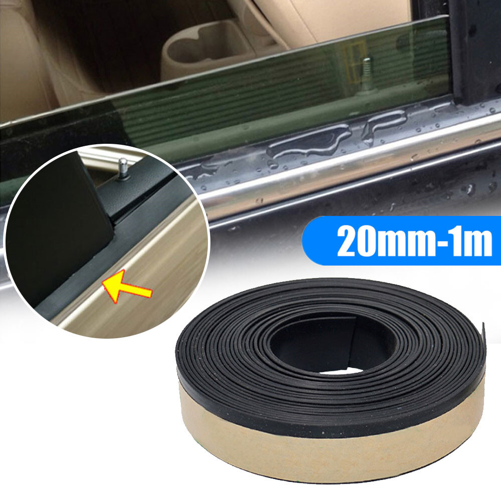 Car Window Rubber Seal Strip Protector Seal Weatherstrip Edge Trim ...