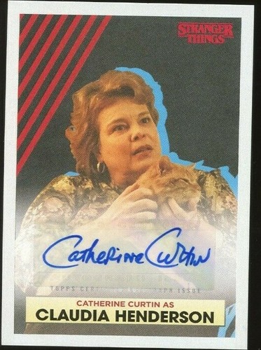 2020 Stranger Things Collection AUTO - Catherine Curtin as Claudia ...