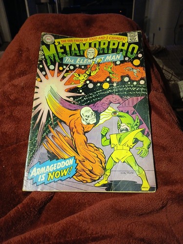 METAMORPHO #15 Dc Comics 1967 THE ELEMENT MAN! "HOUR of ARMAGEDDON ...