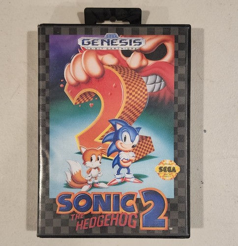 Sonic the Hedgehog 2 (SEGA Genesis, 1992) Excellent Condition w/ Manual ...