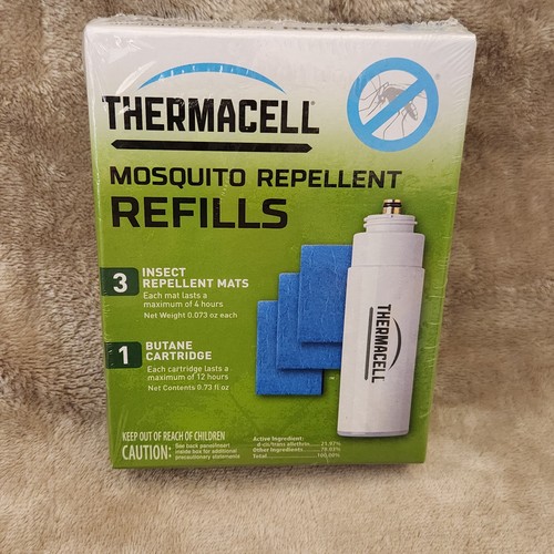 Thermacell Mosquito Repellent Refills 12 Hour Protection 3 Mats & 1 ...