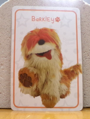 123 SESAME STREET OVERSIZE 3" X 4 1/2" PLAYING TRADING CARD - BARKLEY ...