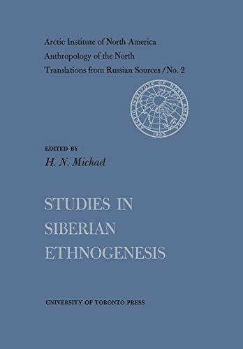 Studies in Siberian Ethnogenesis No. 2 (Paperback) (UK IMPORT ...