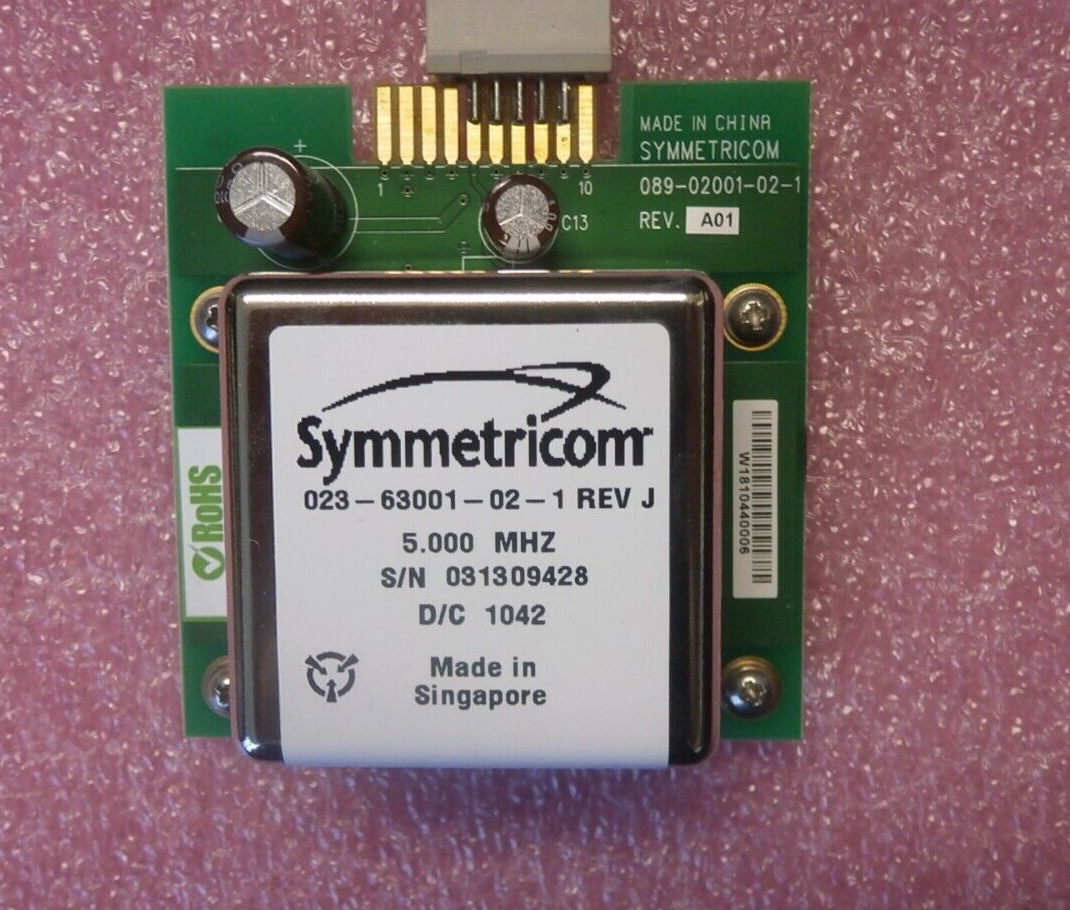 5 MHz Oven Crystal Oscillator Symmetricom Four available models READ ...
