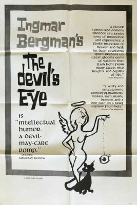 Ingmar Bergman's The Devil's Eye Djävulens öga 1960 Original 27x40 ...