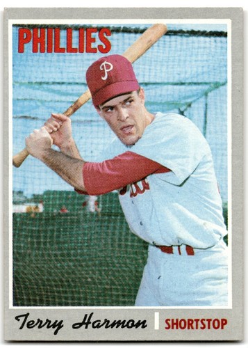 1970 Topps Baseball Terry Harmon Philadelphia Phillies #486 | eBay