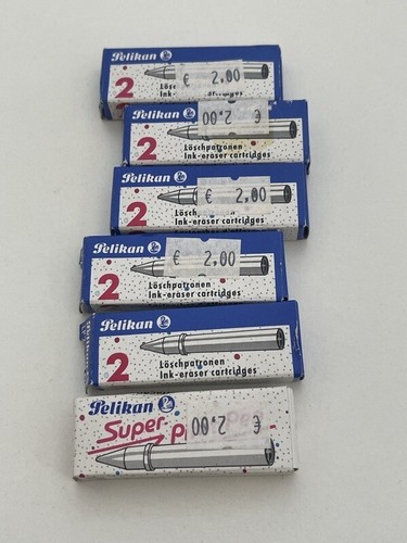 pelikan ink eraser cartridge lot cartridges replacement pelikan pirate ...