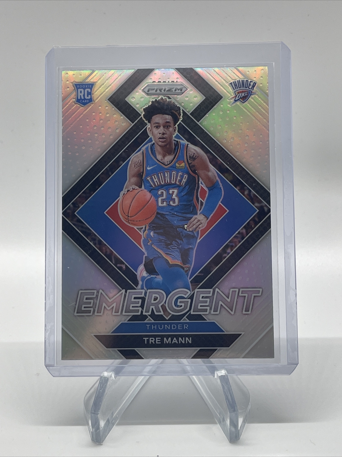 2021-22 Panini Prizm EMERGENT SILVER PRIZM #21 Tre Mann - Rookie RC | eBay