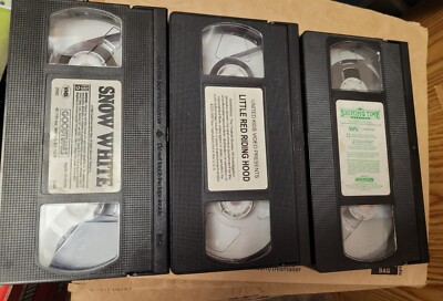 Snow White/Holiday Spec VHS 90s GoodTimes/Shining Time United Kids no ...