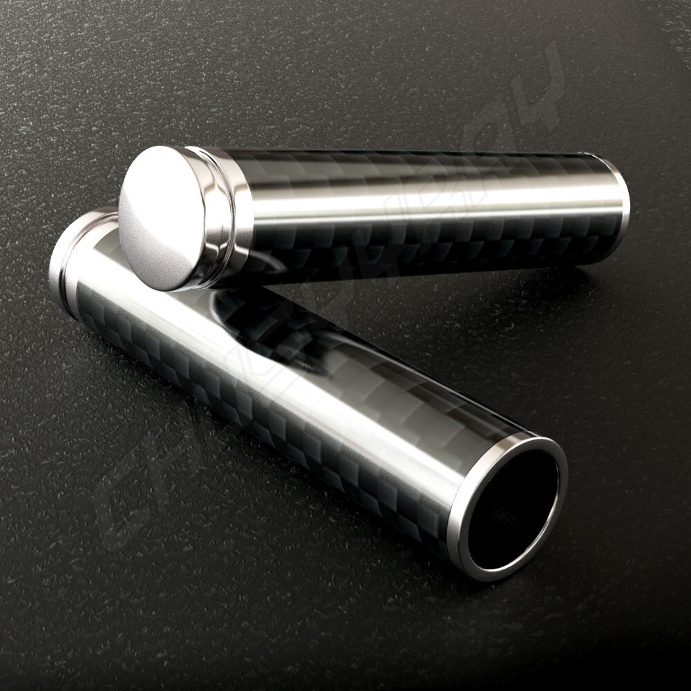 4xUniversal Real Carbon Fiber Interior Door Lock Knobs Pins Handles for ...