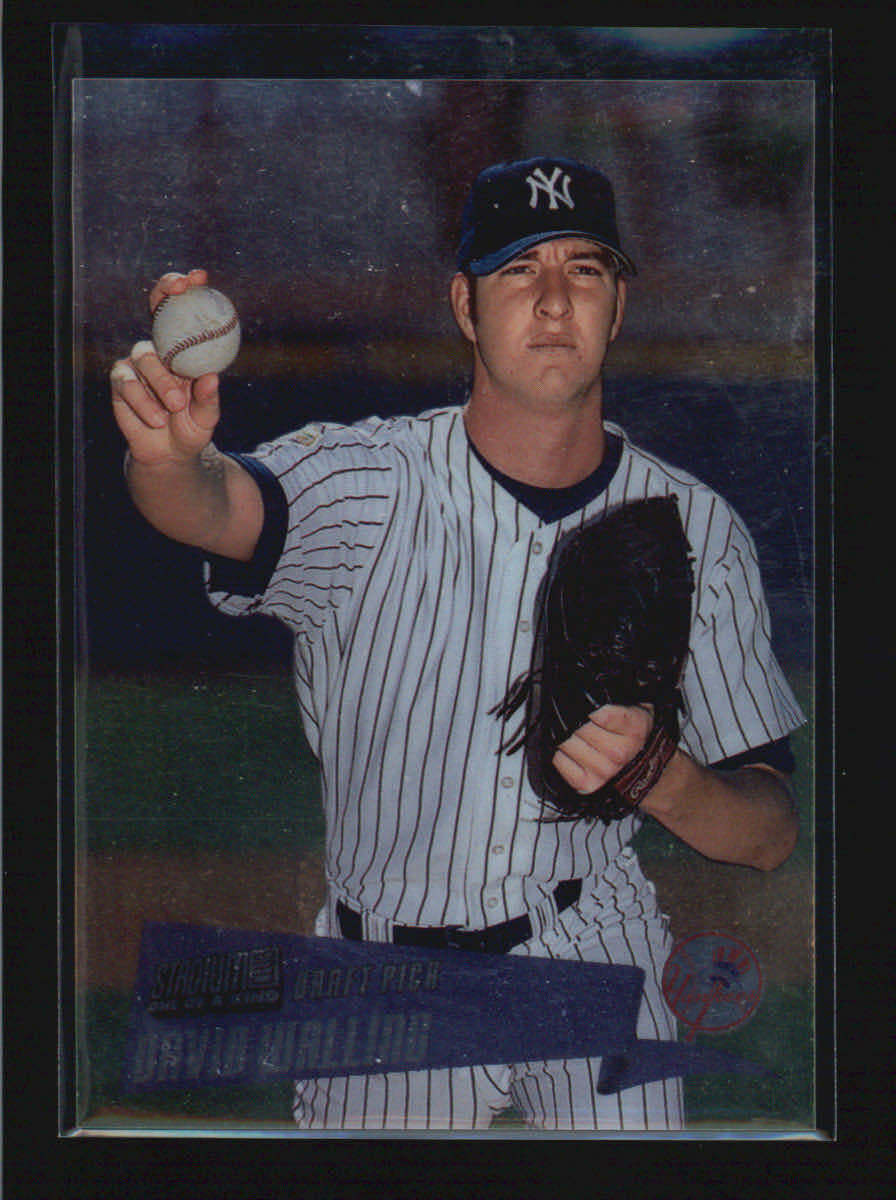 DAVID WALLING 2000 TOPPS STADIUM CLUB DRAFT PICK #240 ROOKIE RC #018/ ...