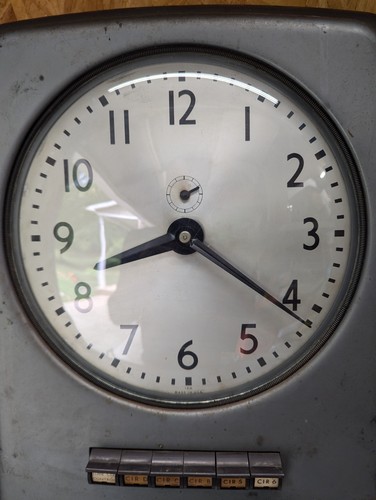 RARE Vintage 1957 IBM Time Circuit Control Clock | eBay