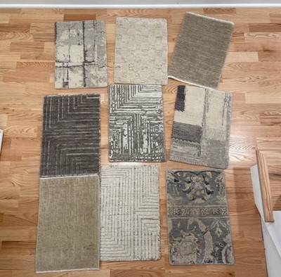 Restoration Hardware Lot Of Approx 60 Rug Samples | eBay