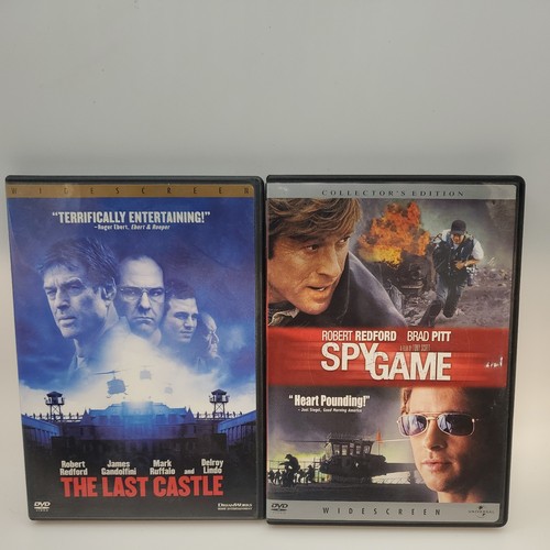 The Last Castle and Spy Game - DVDs By Robert Redford - GOOD | eBay