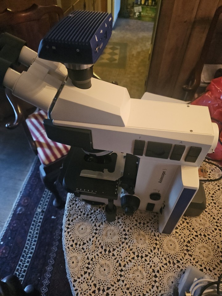 ZEISS Axioscope 5 Compound Microscope Binocular Axiocam with DIC, W ...