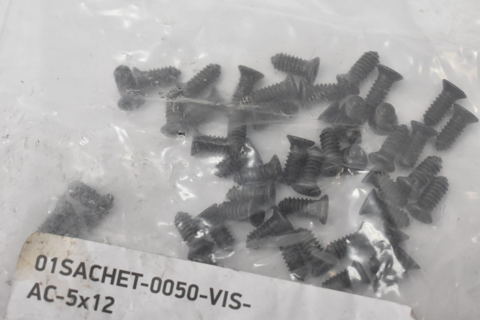 MLT Group 2973002 01SACHET-0050-VIS-AC-5x12 Hardware Screw Kit Black ...