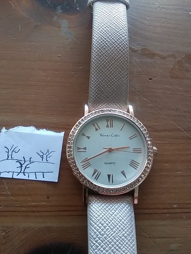 Thomas calvi ladies Watch running with a new battery & in good ...