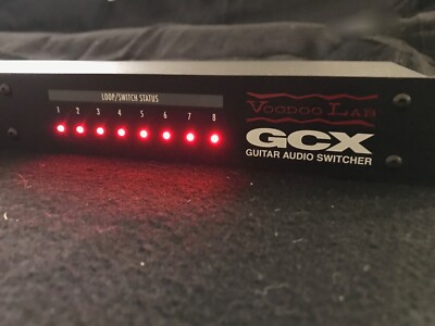 Voodoo Lab GCX Guitar Audio Switcher w/Box (True Bypass 8-Loop ...