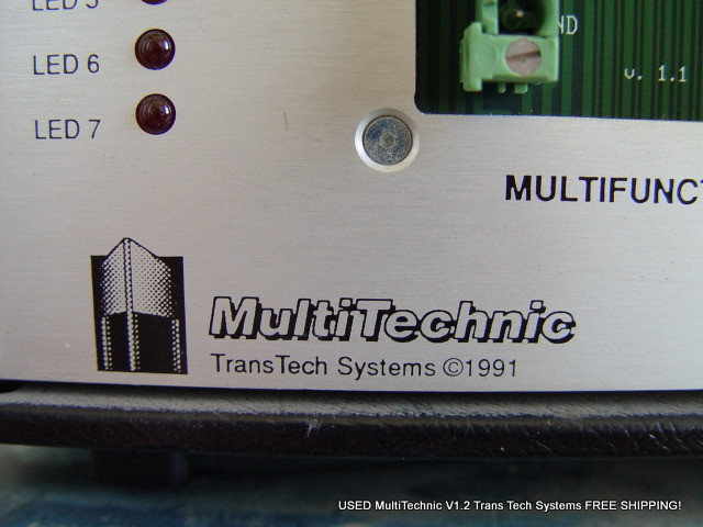 USED MultiTechnic V1.2 Trans Tech Systems FREE SHIPPING! | eBay