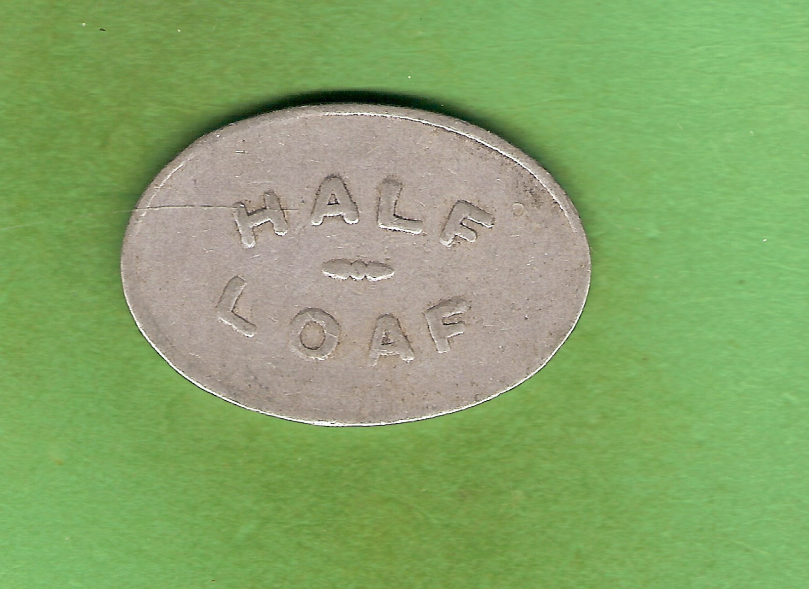 #D86. NEWCASTLE & SUBURBAN CO-OP HALF LOAF ALUMINIUM BREAD TOKEN | eBay ...
