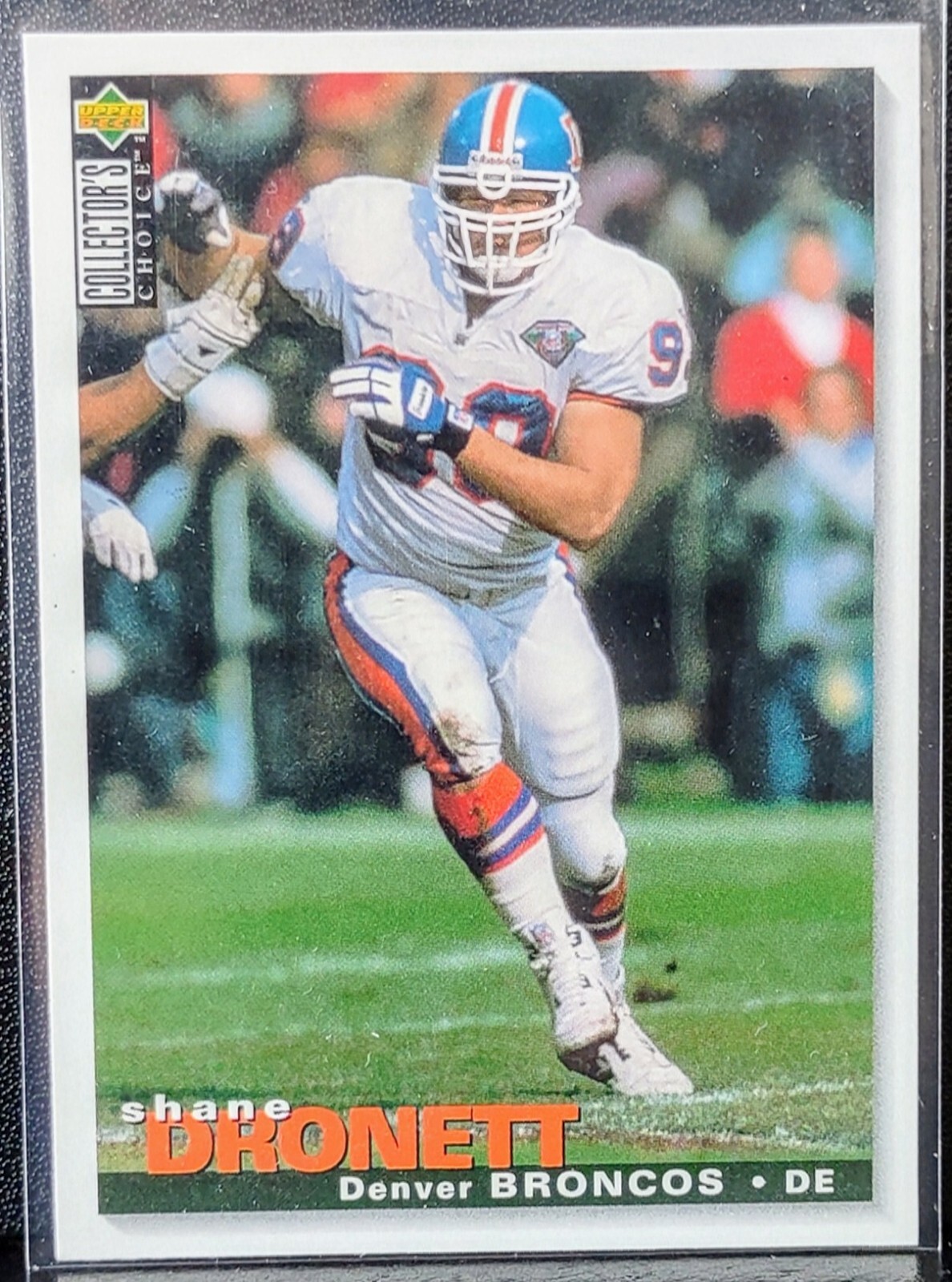 1995 Upper Deck Collector's Choice Shane Dronett #144 Denver Broncos | eBay
