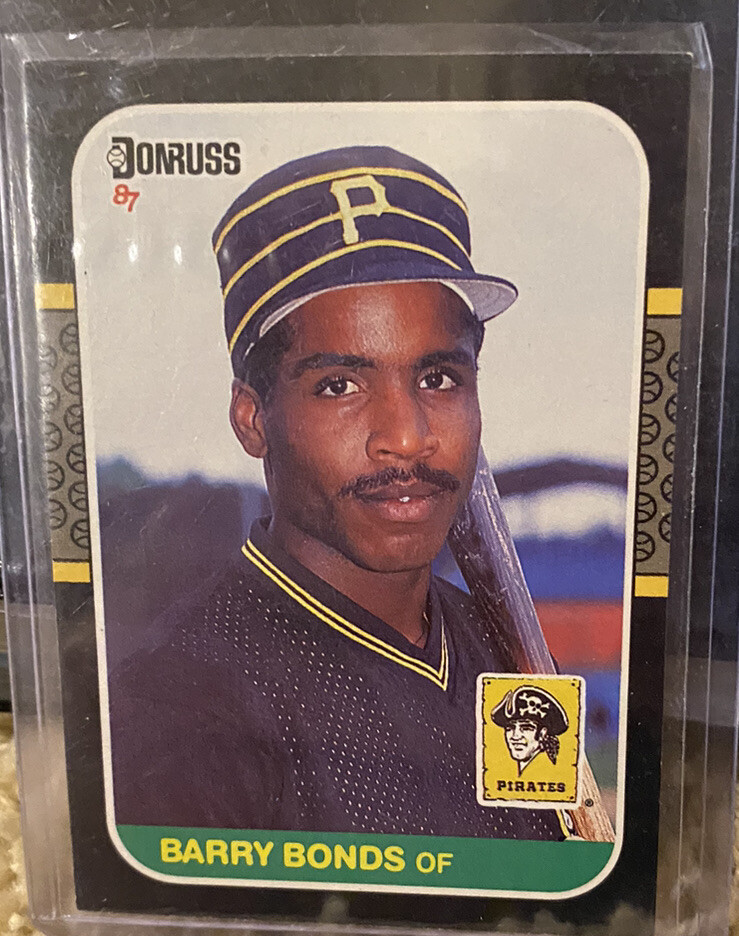1987 DONRUSS #361 BARRY BONDS ROOKIE CARD RC PIRATES GIANTS | eBay
