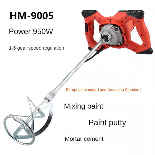 Paint Cement Putty Powder Coating Double Rod Mixer Ash Churning Machine ...