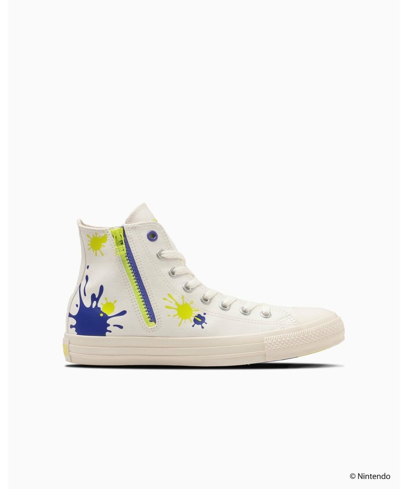 Splatoon3 x CONVERSE ALL STAR Z HI 31312700210 White, Black Unisex ...