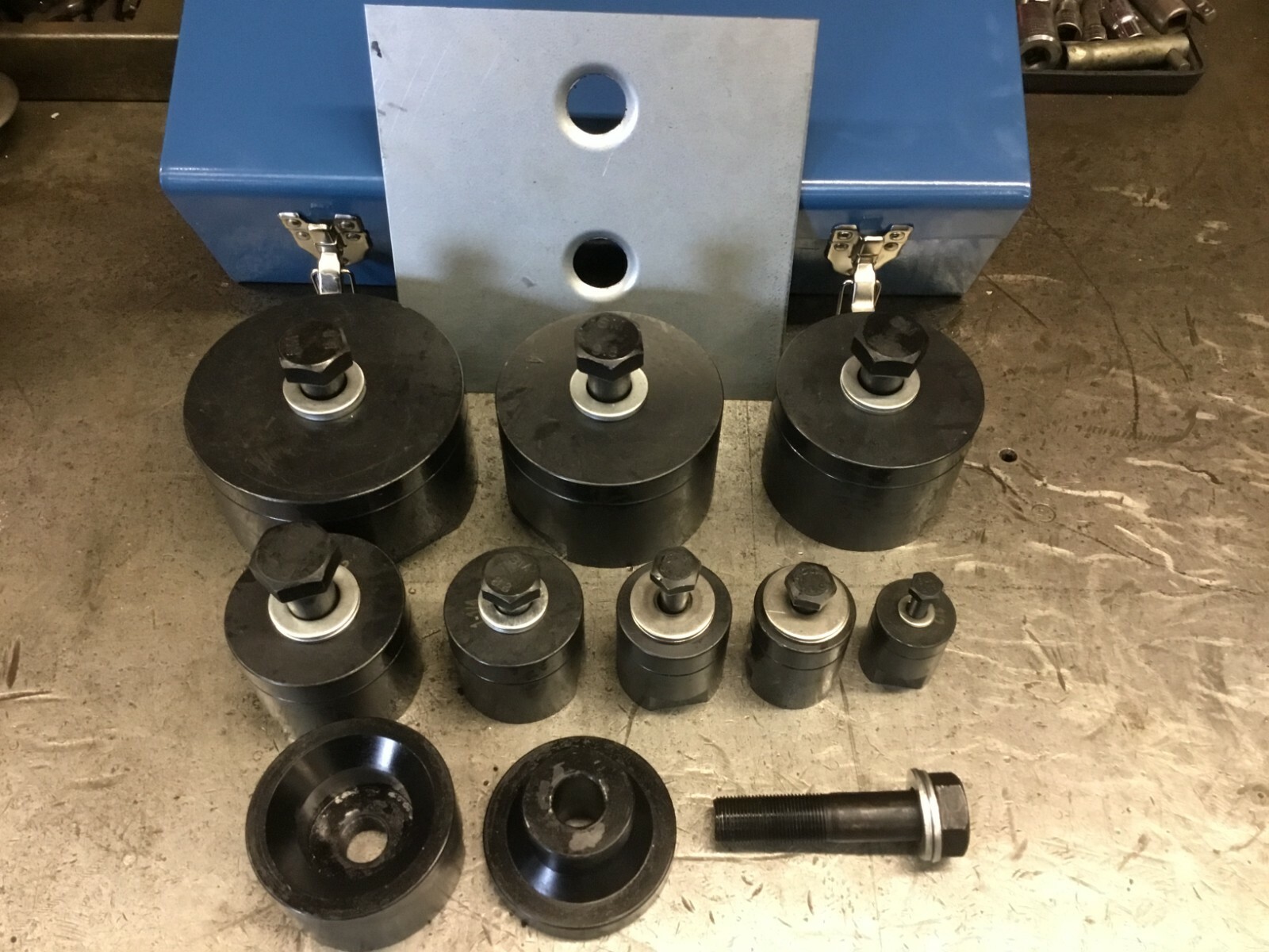 WNS Dimple Dies Aircraft Flaring Tool Swage Car Panel Restoration Hole ...